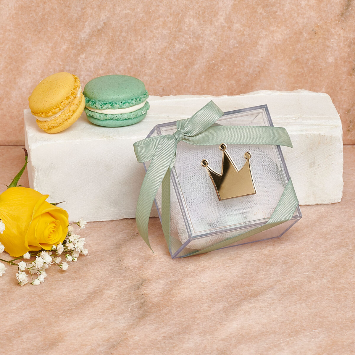 Μπομπονιέρα Golden Crown Box - Prototypon